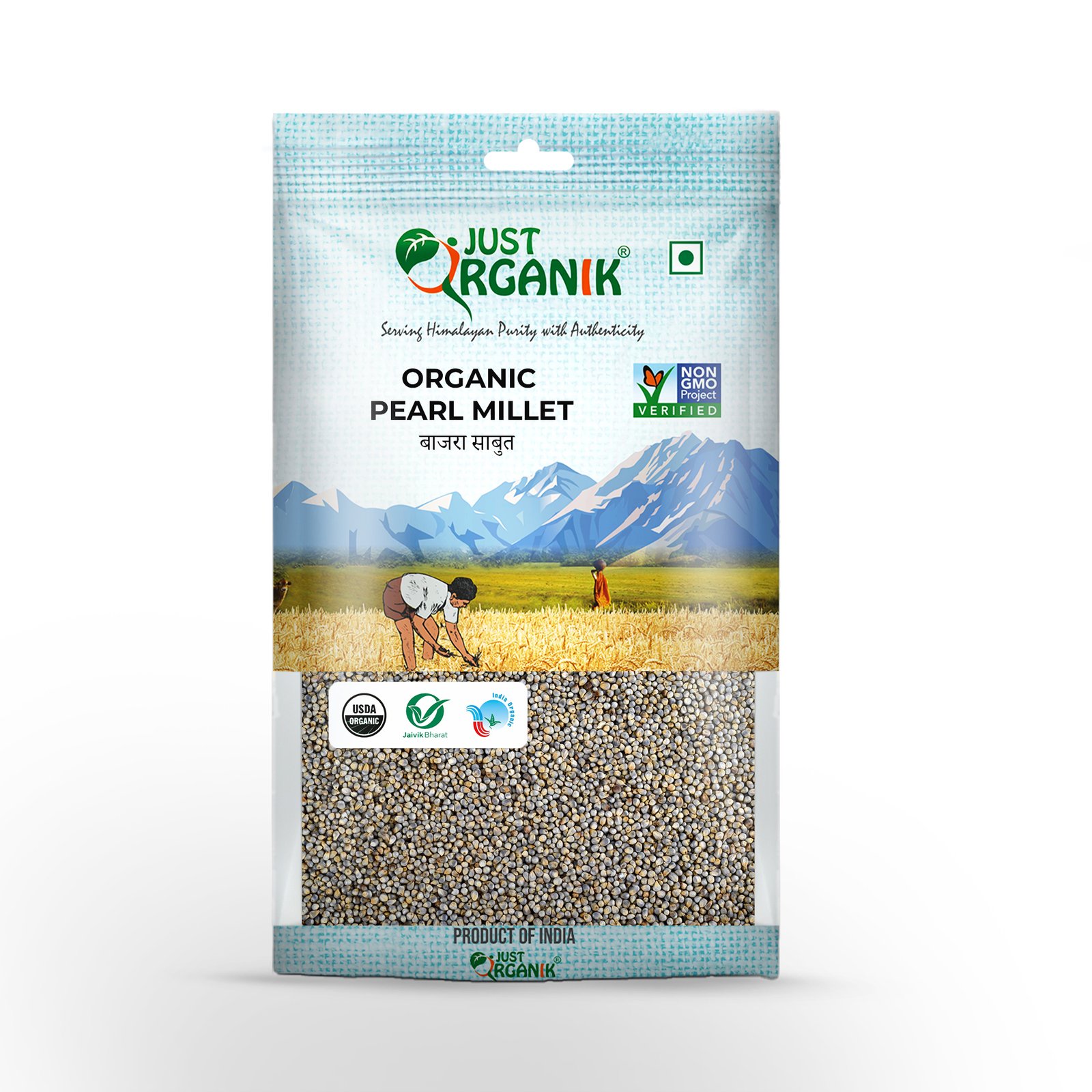 Buy Organic Pearl Millet (Bajra) Whole Online - Bajra Sabut 500 g